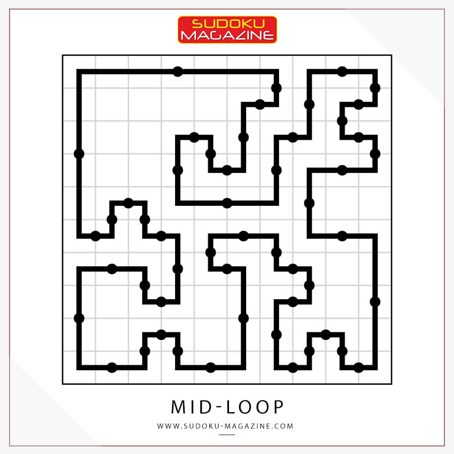 Free Daily Puzzle: Mid-loop 10×10 (0010) – Sudoku Magazine