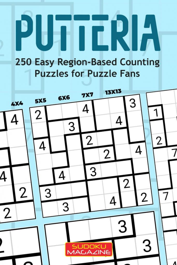 Putteria: 250 Easy Region-Based Counting Puzzles for Puzzle Fans ...