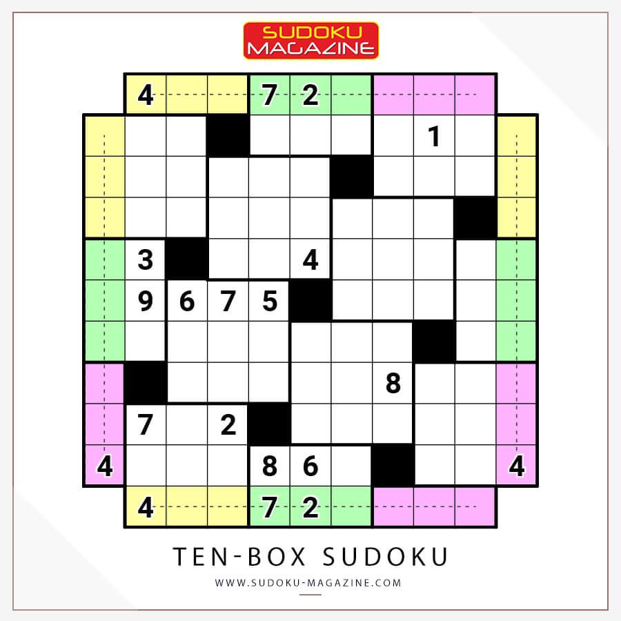 Free Daily Sudoku: Ten-Box Sudoku (0042) – Sudoku Magazine